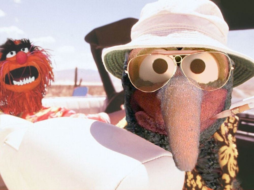 Pin by Tina Emanuel on Misc. | Muppets, Fear and loathing, Gonzo journalism