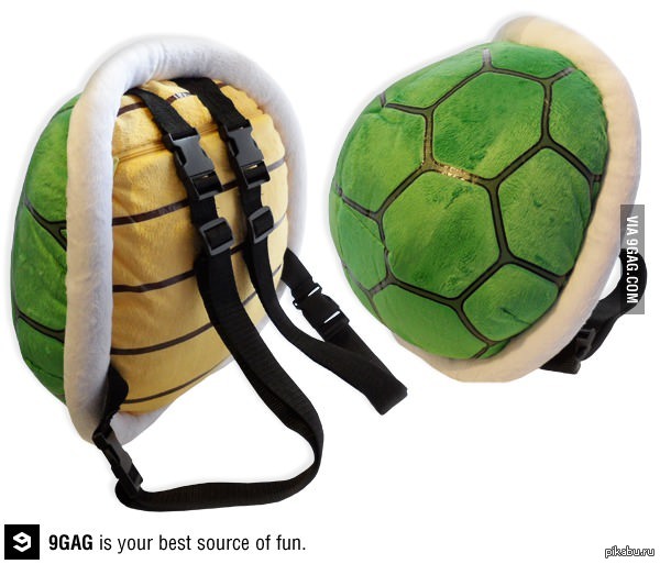 A ninja turtle shell-bag! Awesome! | Plush backpack, Backpacks, Cool ...